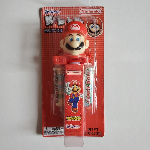 Nintendo | Toys | Vintage Nintendo Ausome Mario Candy Dispenser | Poshmark